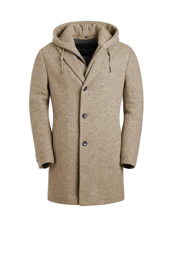 TYSON OATMEAL TOPCOAT WITH PRIMALOFT INSULATION